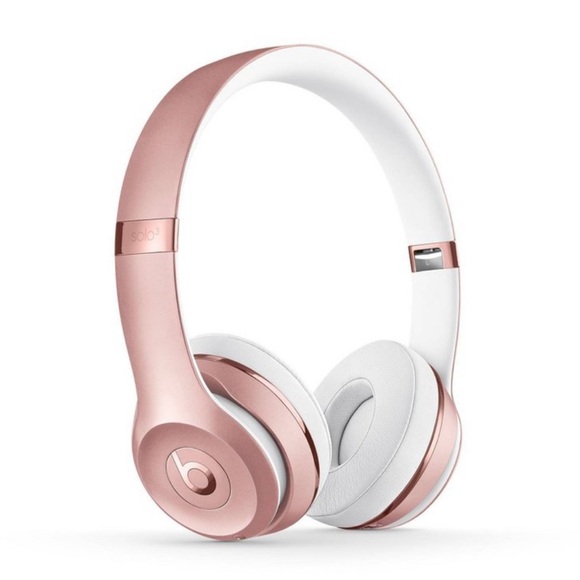 Beats by Dre | Headphones | Beats Solo3 Wireless Headphones Rose Gold ...
